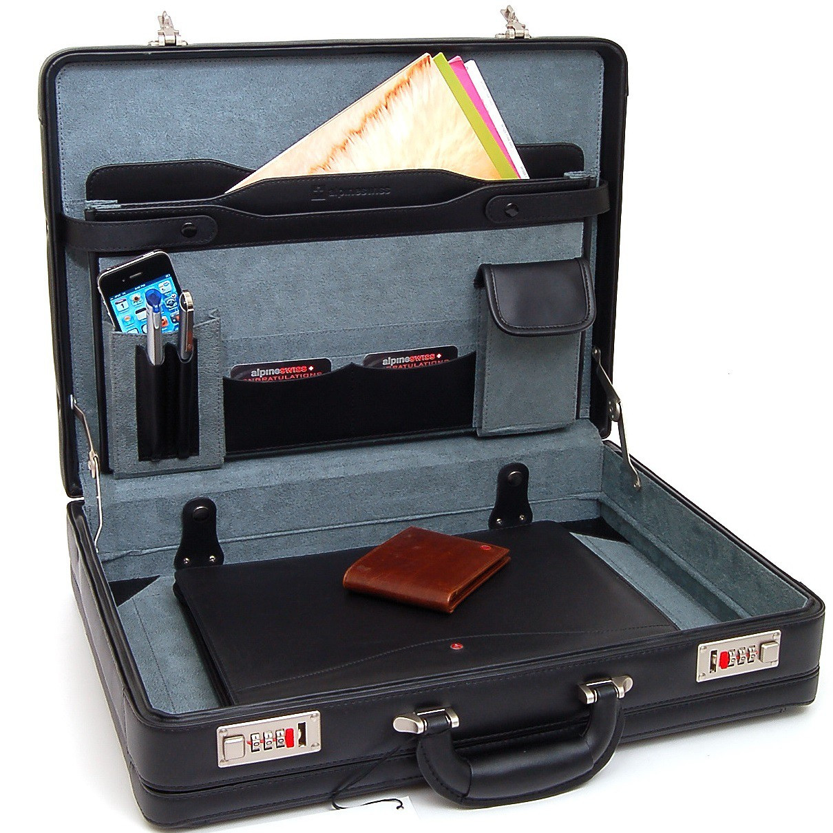 Briefcase With Lock | Alpine Swiss