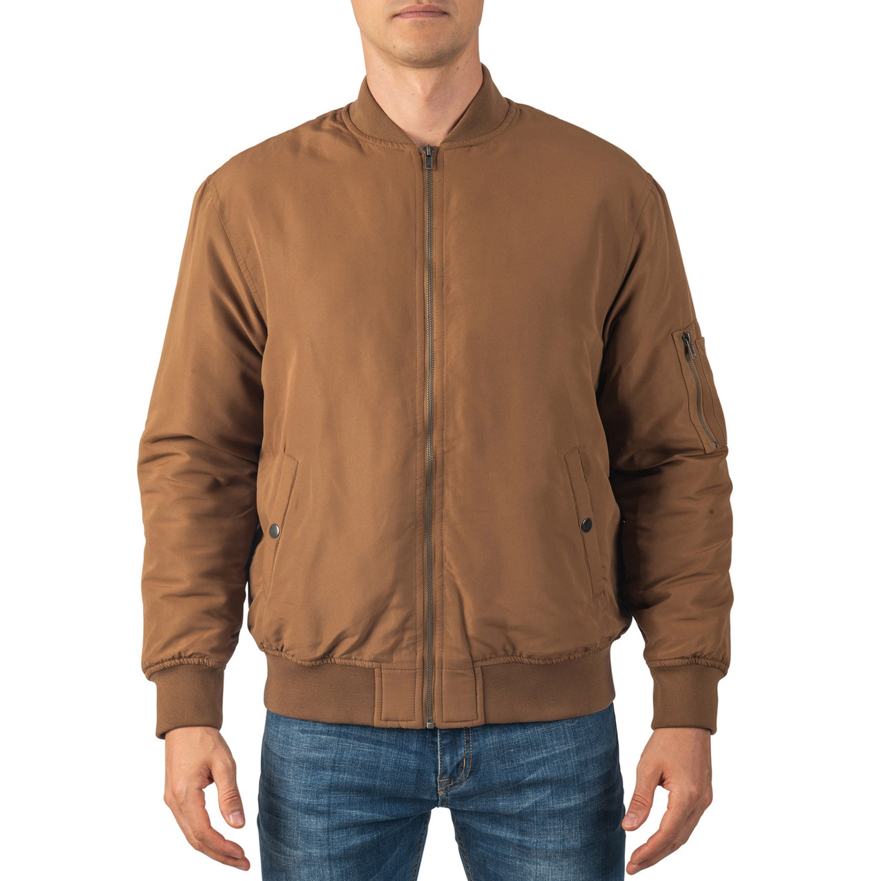 Alpine Swiss Damon Mens Bomber Jacket Lightweight Flight Jacket ...