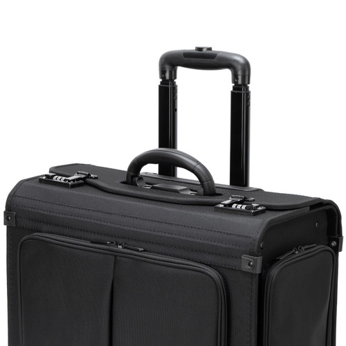 Alpine Swiss Rolling Briefcase Work Overnight Travel Bag Dual Locks ...