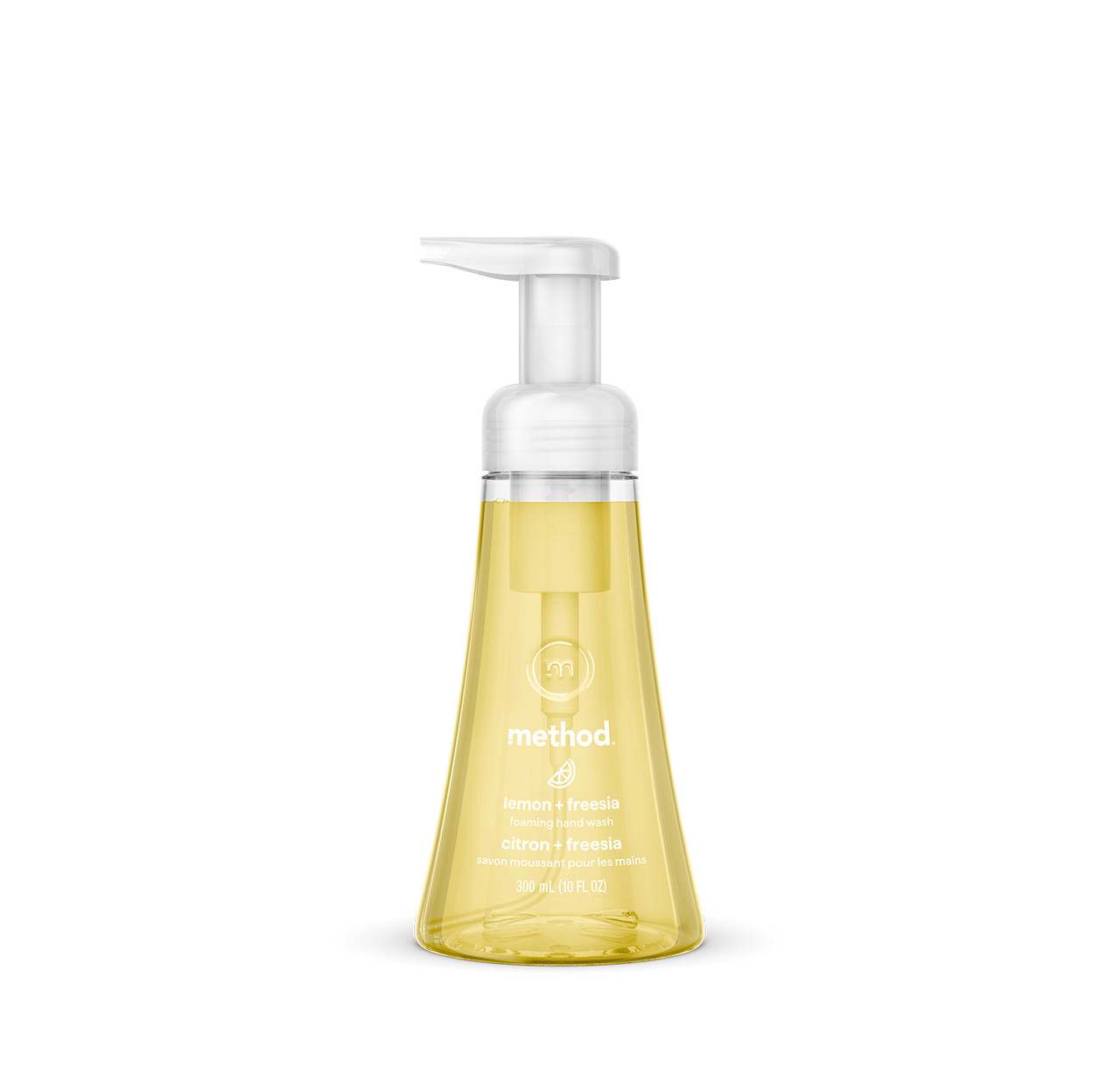 lemon + freesia foaming hand wash, 10oz/300 mL - Method Products - Canada