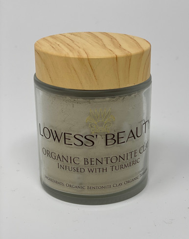 Organic Bentonite Clay Infused with Turmeric