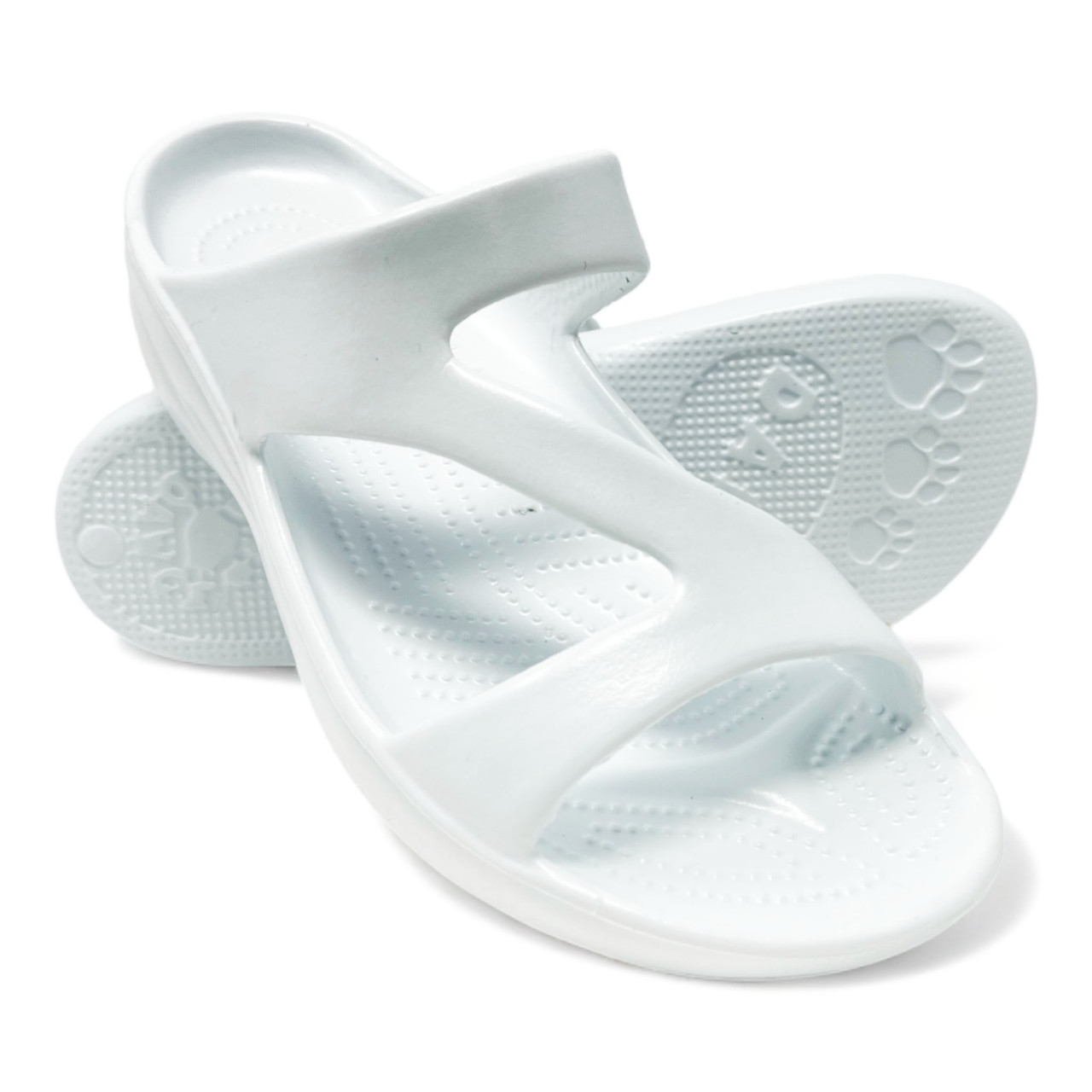 Dawgs Women's Z Sandals - White