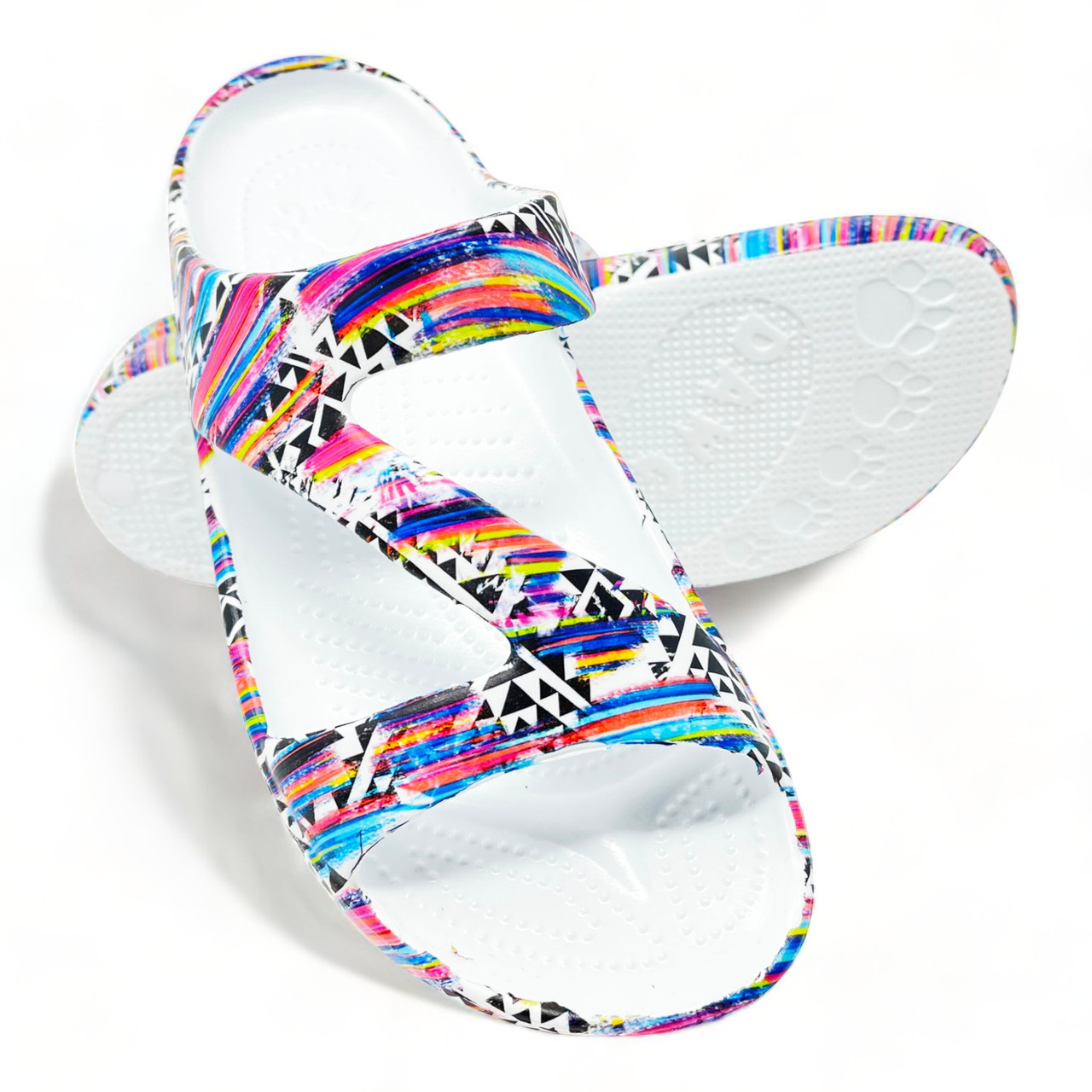 Women's PAW Print Z Sandals - Azteca - DAWGS