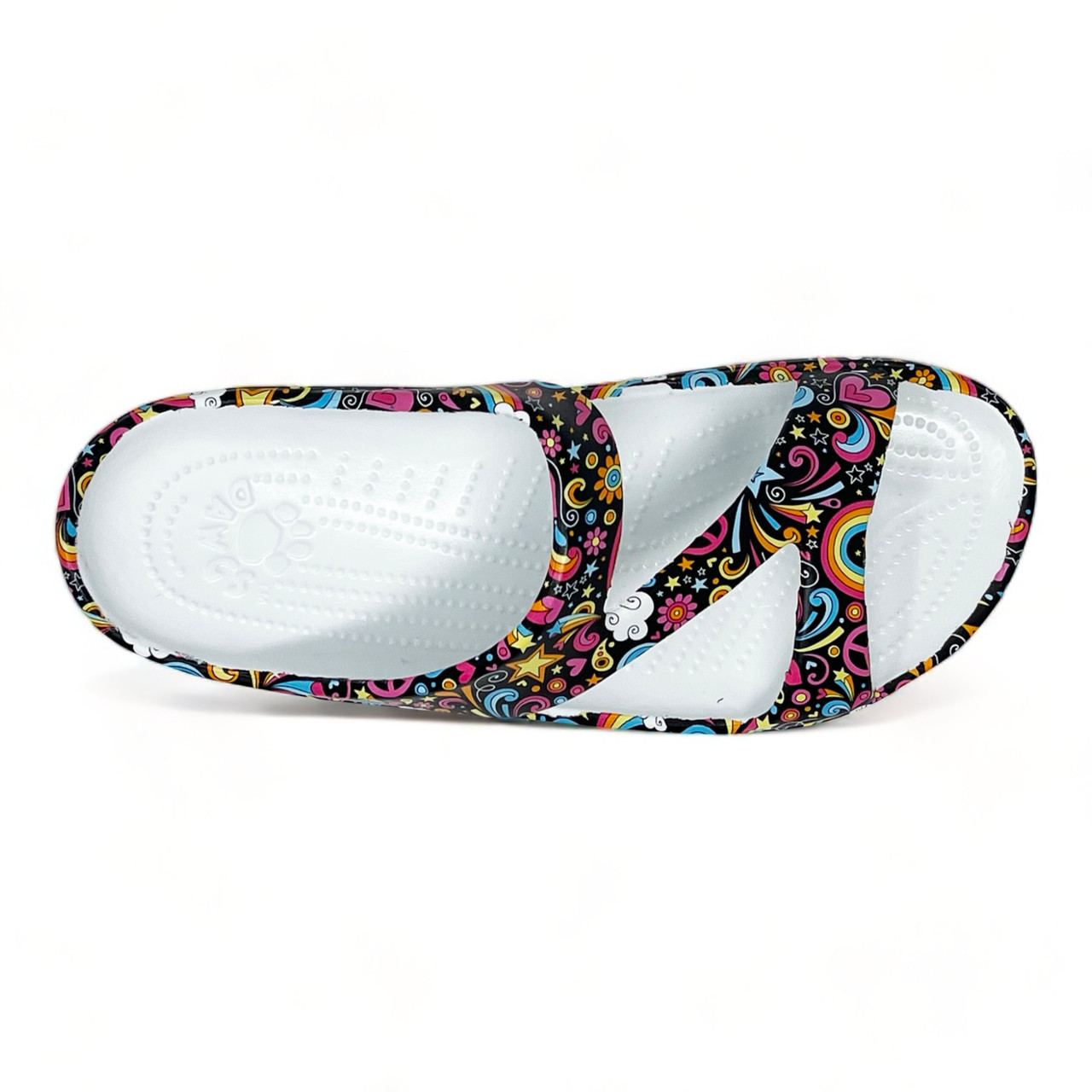 Women's PAW Print Z Sandals - Feelin' Groovy - DAWGS