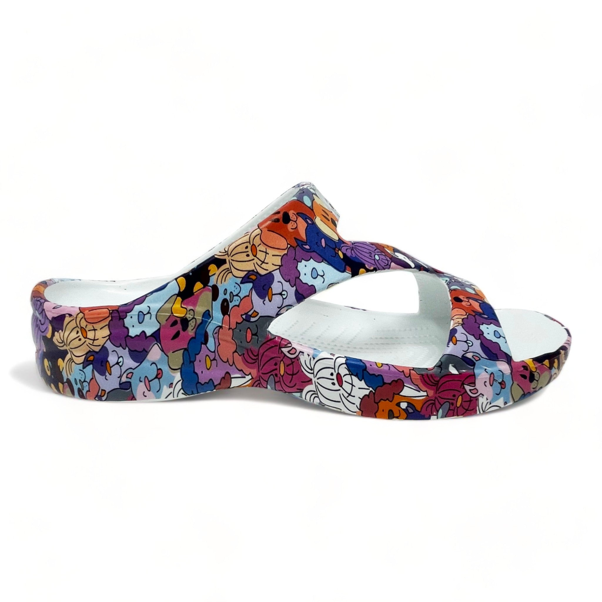 Women's PAW Print Z Sandals - DAWG Crazy - DAWGS