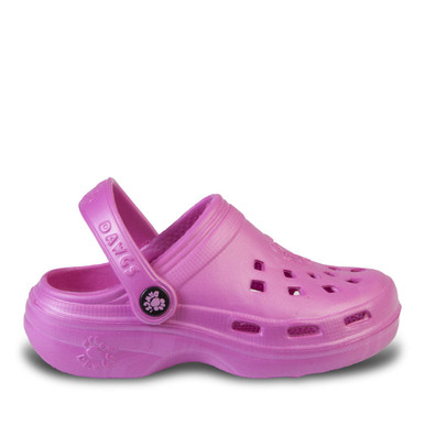 Toddlers' Beach Dawgs Clogs - Hot Pink - DAWGS