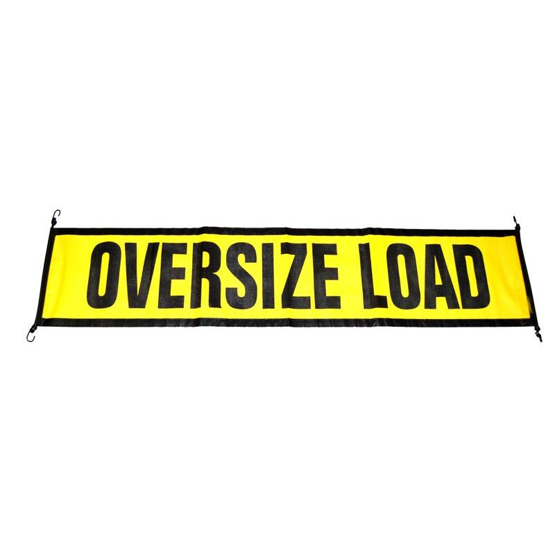 EZ Hook in Oversize Load Sign | 18 in. x 84 in.