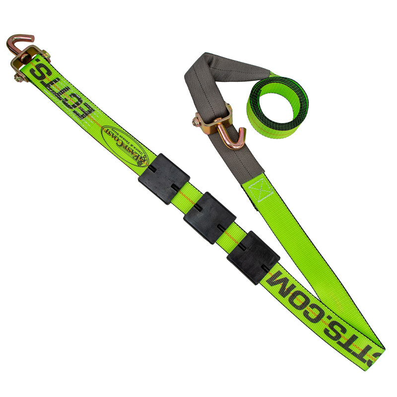 12 ft. Car Hauler Replacement Strap w/ Swivel J Hooks