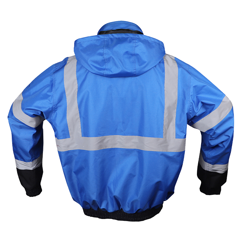 Blue Waterproof Bomber Jacket | GSS