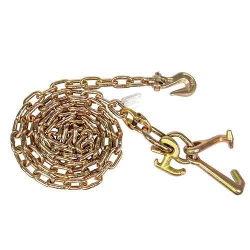 8 ft. Chain with Grab, R, T and Mini J Hooks | ECTTS