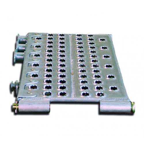 25 in. Aluminum Flipper, Left Hand with 3 Idlers | Cottrell