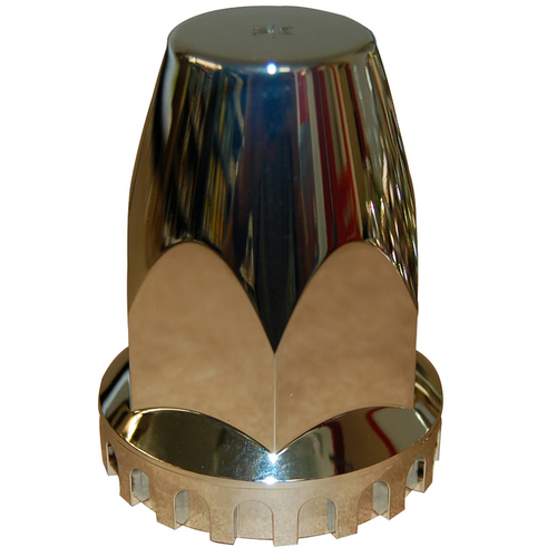 Chrome Plastic Lug Nut Cover, 33mm | ECTTS