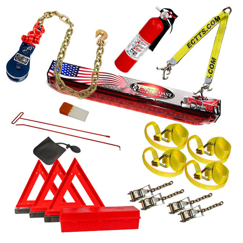 Rollback Wrecker Kit | 4pt Tie Down, Lightbar & More