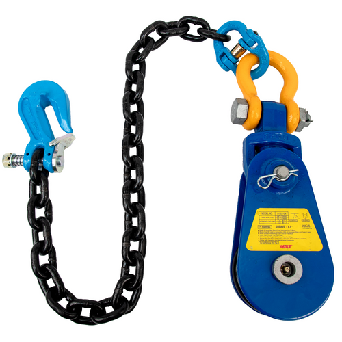 Yoke 4 Ton 4.5 in. Snatch Block w/Swivel Shackle & CH | B/A