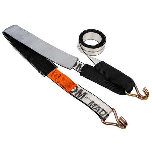 12 ft. White Replacement Strap w/Dbl J & Grip Sleeve | ECTTS