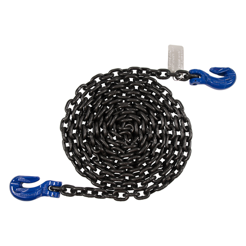 Grade 100 9/32 in. x 14 ft. Chain Assembly w/Grab Hooks | ECTTS