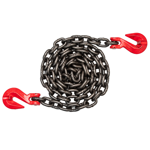 Grade 80 1/2 in. x 10 ft. Chain Assembly w/Grab Hooks | ECTTS
