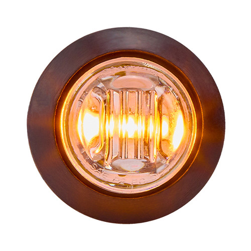 Bullseye 3/4 Light LED Amber w/Clear Lens | Maxxima