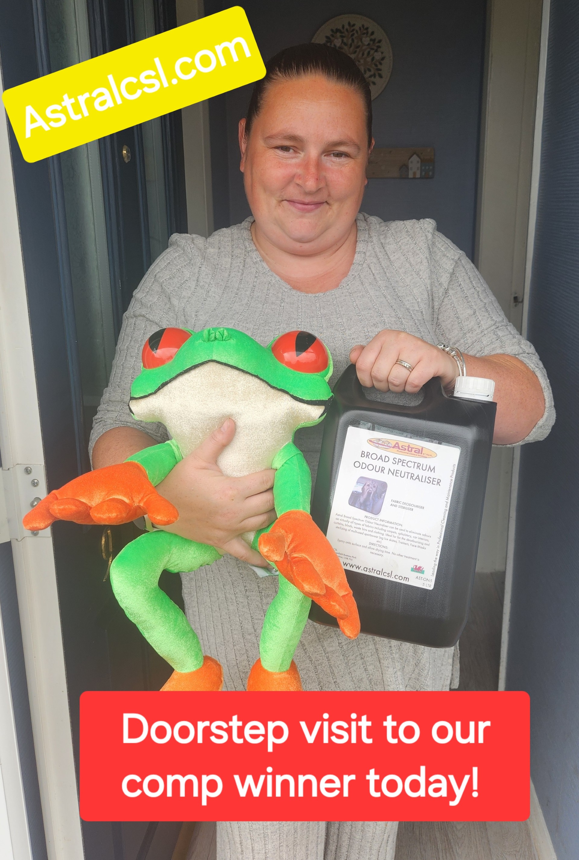 Mr McKleen is our new mascot - Astral CSL