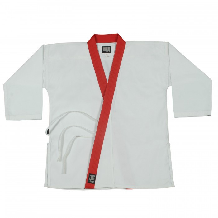 8.5 oz Super-Middleweight Karate Jacket with Trim ...