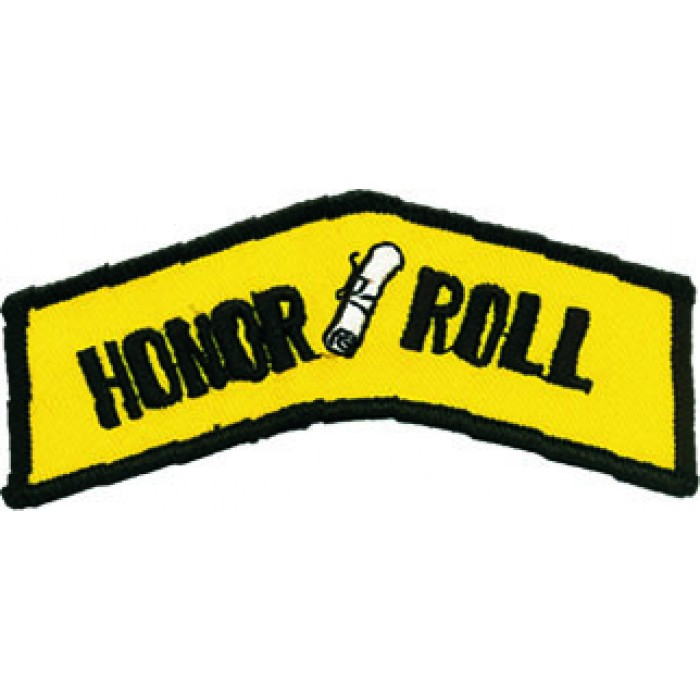 Honor Roll Patch - Pack of 5 | UniformsForMartialArts.com