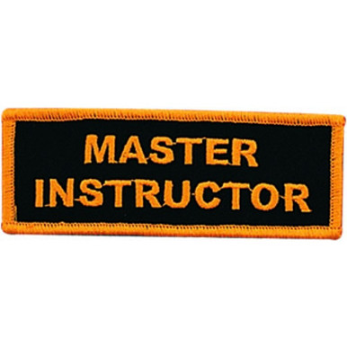 Master Instructor Patch - Pack of 5 | UniformsForMartialArts.com
