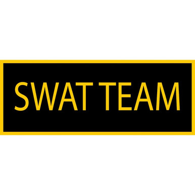 SWAT Team Patch - Pack of 5 | UniformsForMartialArts.com