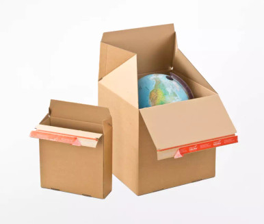Colompac Fast Assembly Boxes - 394 x 144 x 137 mm - Small Parcel | Pack ...