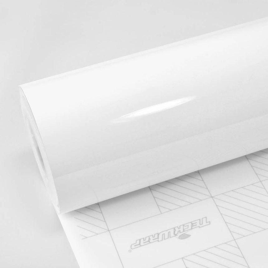 Super White Vinyl Wrap | Pure, High Gloss White Finish