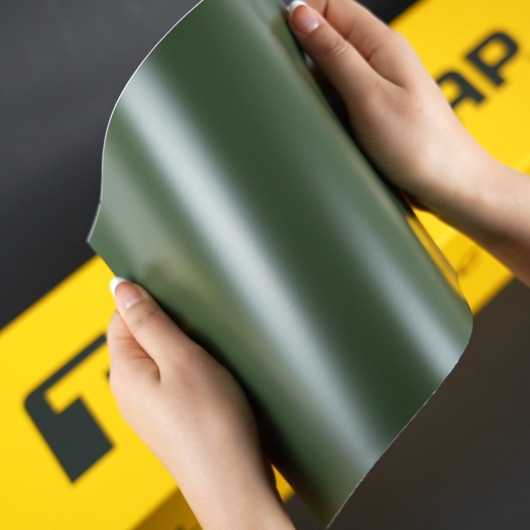Military Green Vinyl Wrap | Bold and Rugged Finish