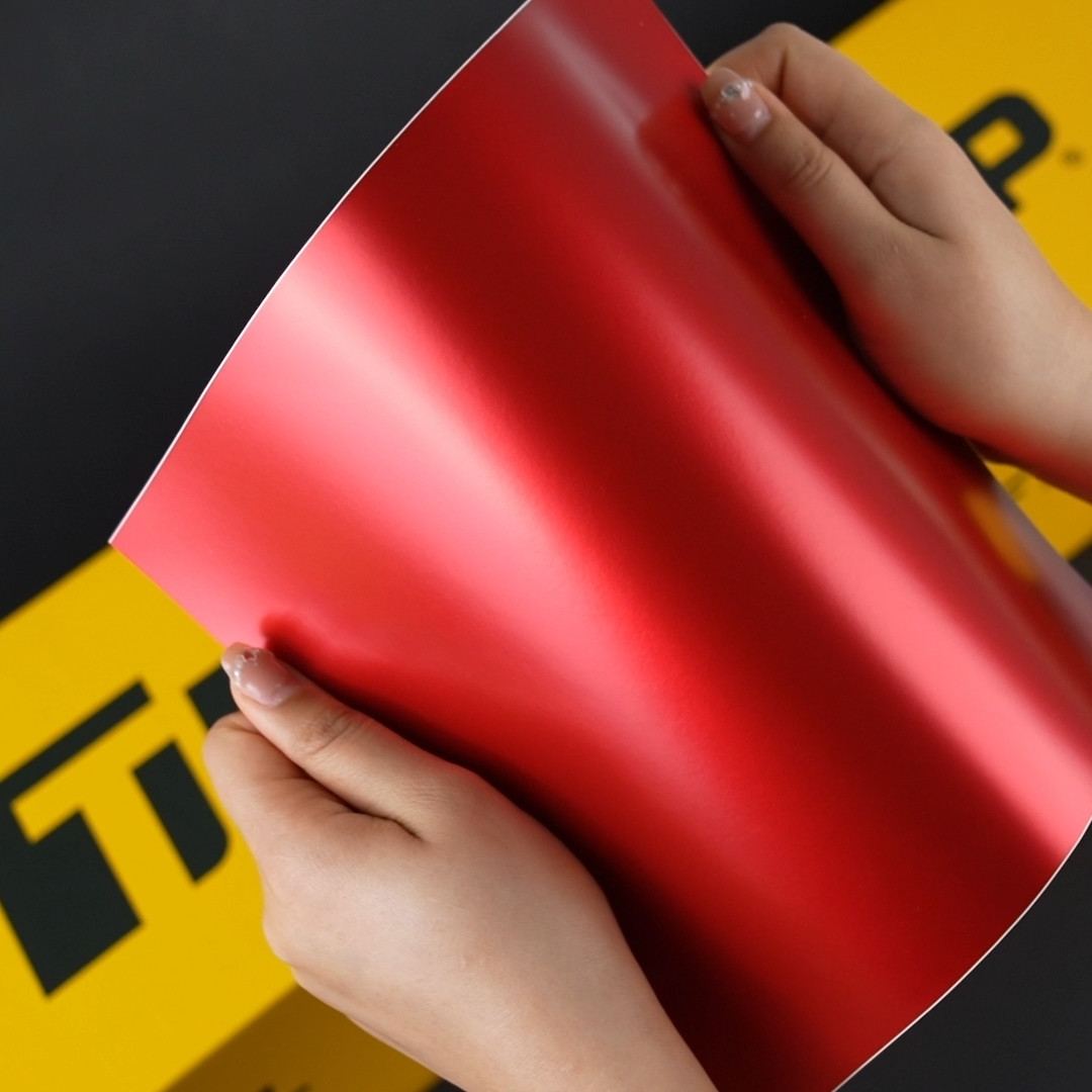 Crimson Red Vinyl Wrap | TeckWrap UK