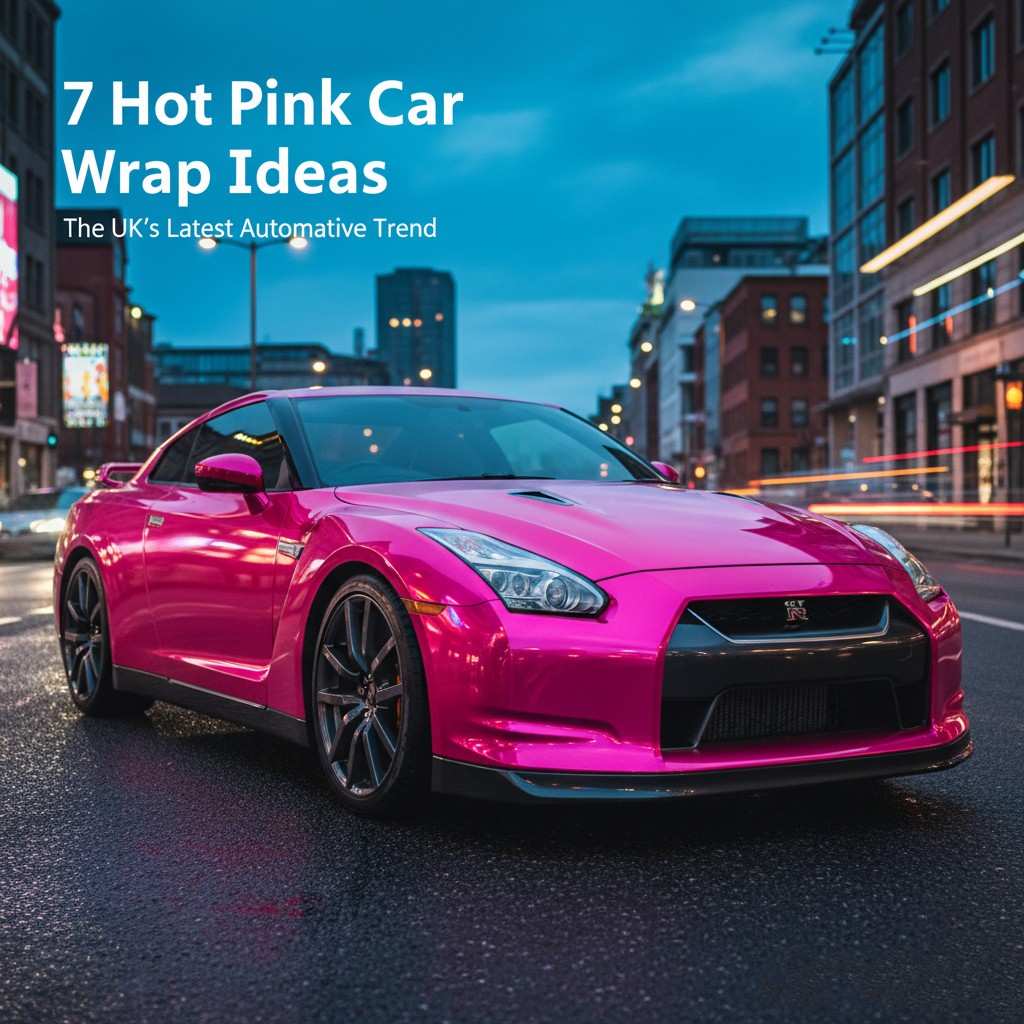 7 Hot Pink Car Wrap Ideas to See - TeckWrap UK Official