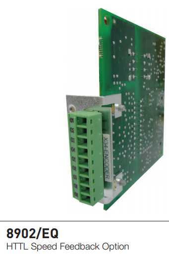 8902/EQ/00/00 Parker HTTL Encoder Feedback Techcard 890
