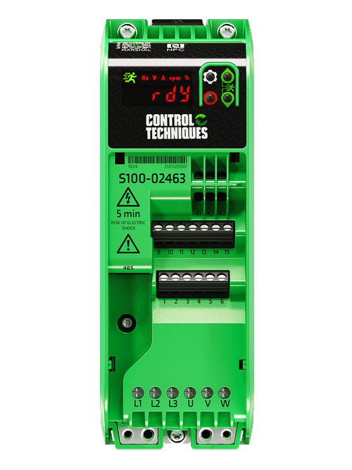 S100-02S61-0B0000 Commander S100 Nidec Control Techniques