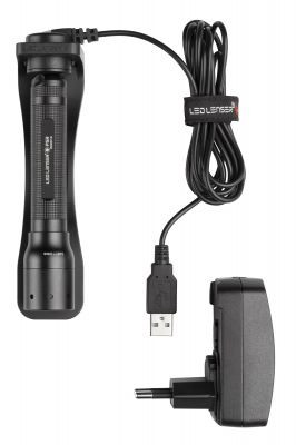 LED Lenser P5R Rechargeable LED Flashlight 420 Lumens LEDLENSER - Big ...