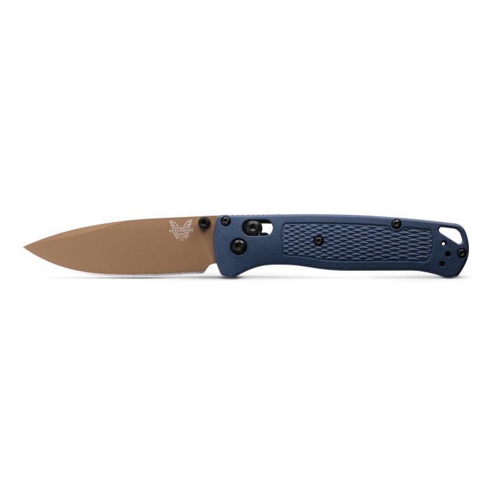 Benchmade 535FE-05 Bugout CPMS30V Flat Earth Blade Crater Blue Handle ...