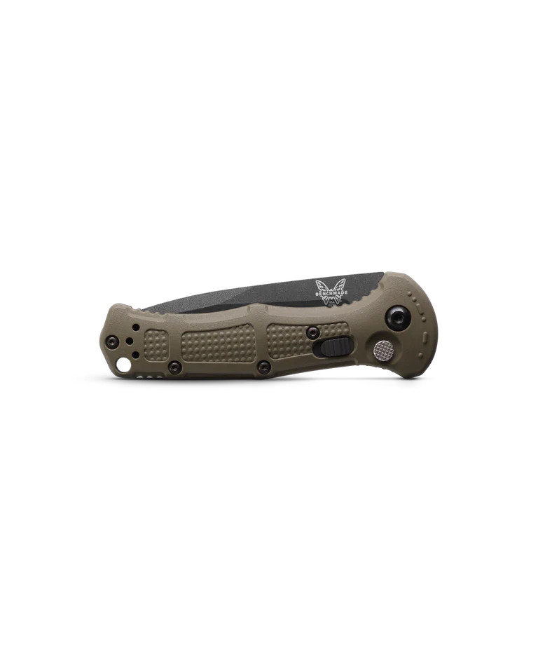 Benchmade 9570BK-1 Mini Claymore Auto Opening Ranger Green Grivory ...