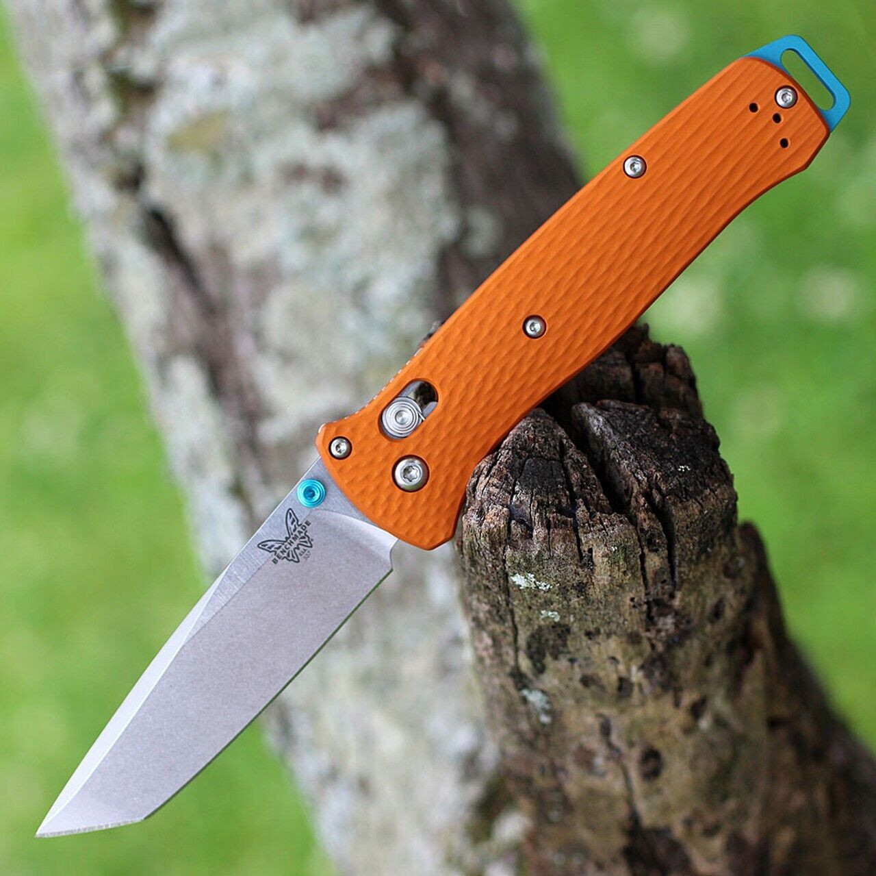 Benchmade Limited Edition 537-2301 Bailout CPM-3V Tanto Orange Aluminum ...