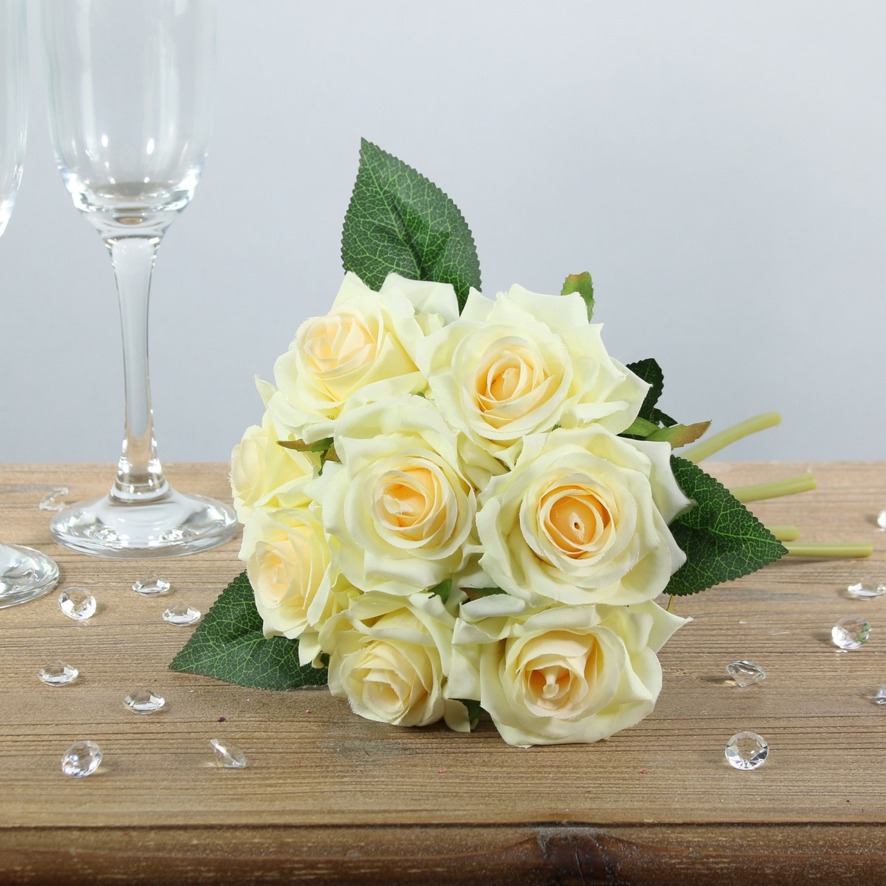 Arundel Rose Bouquet Cream (12/144)