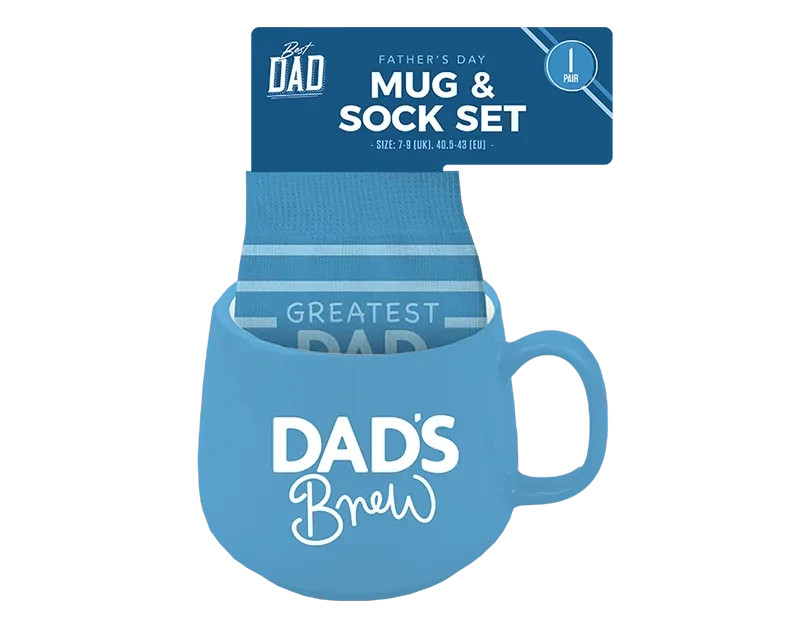 Fathers Day Mug & Sock Set