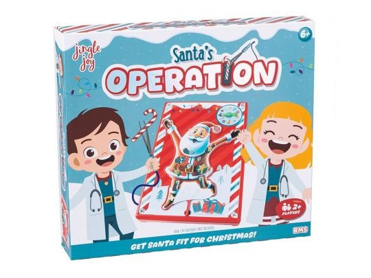 Santas Operation Christmas Board Game for Holiday Fun