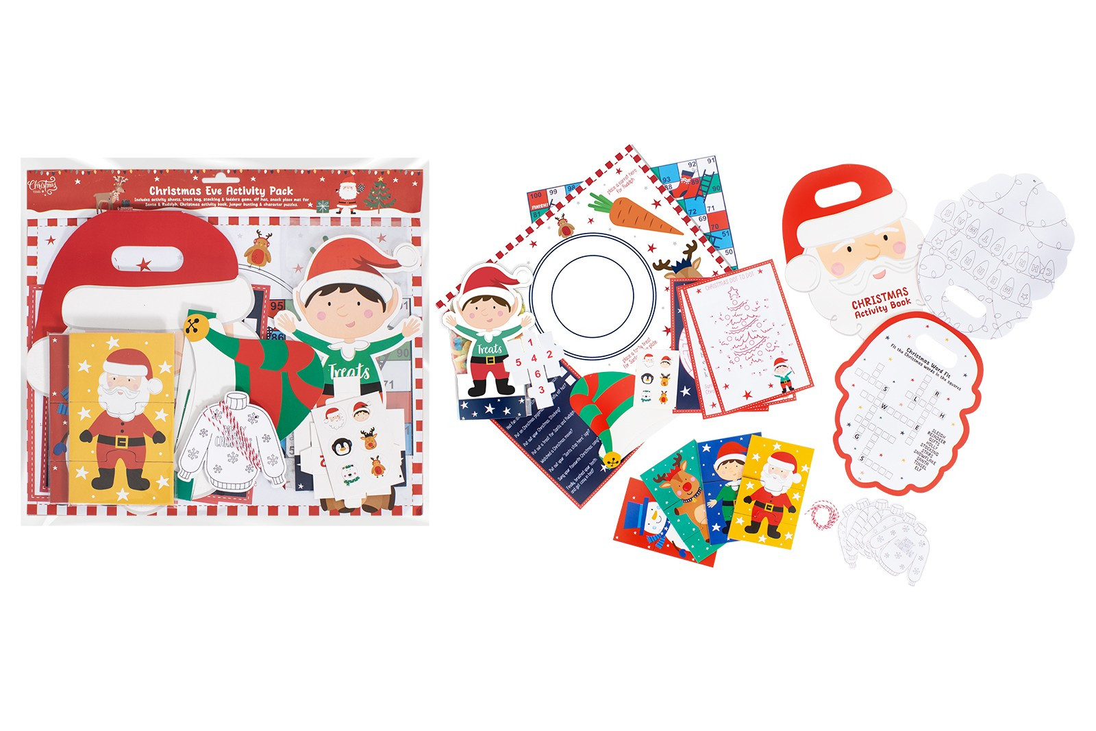 Festive Christmas Eve Activity Bumper Pack for Family Fun