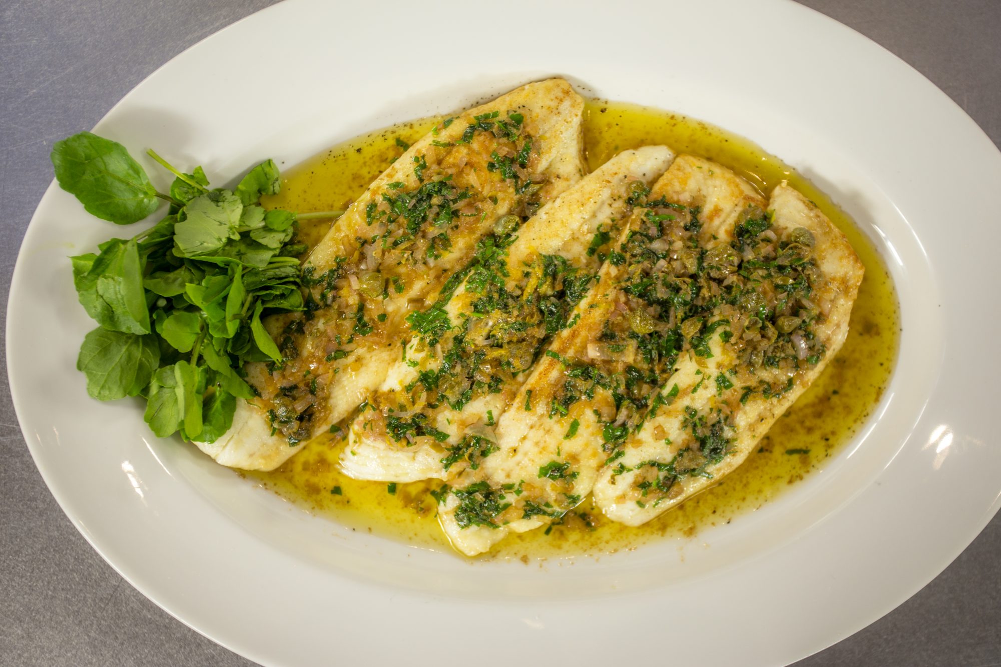 Pan Fried Plaice with Beurre Noisette - Wickhams