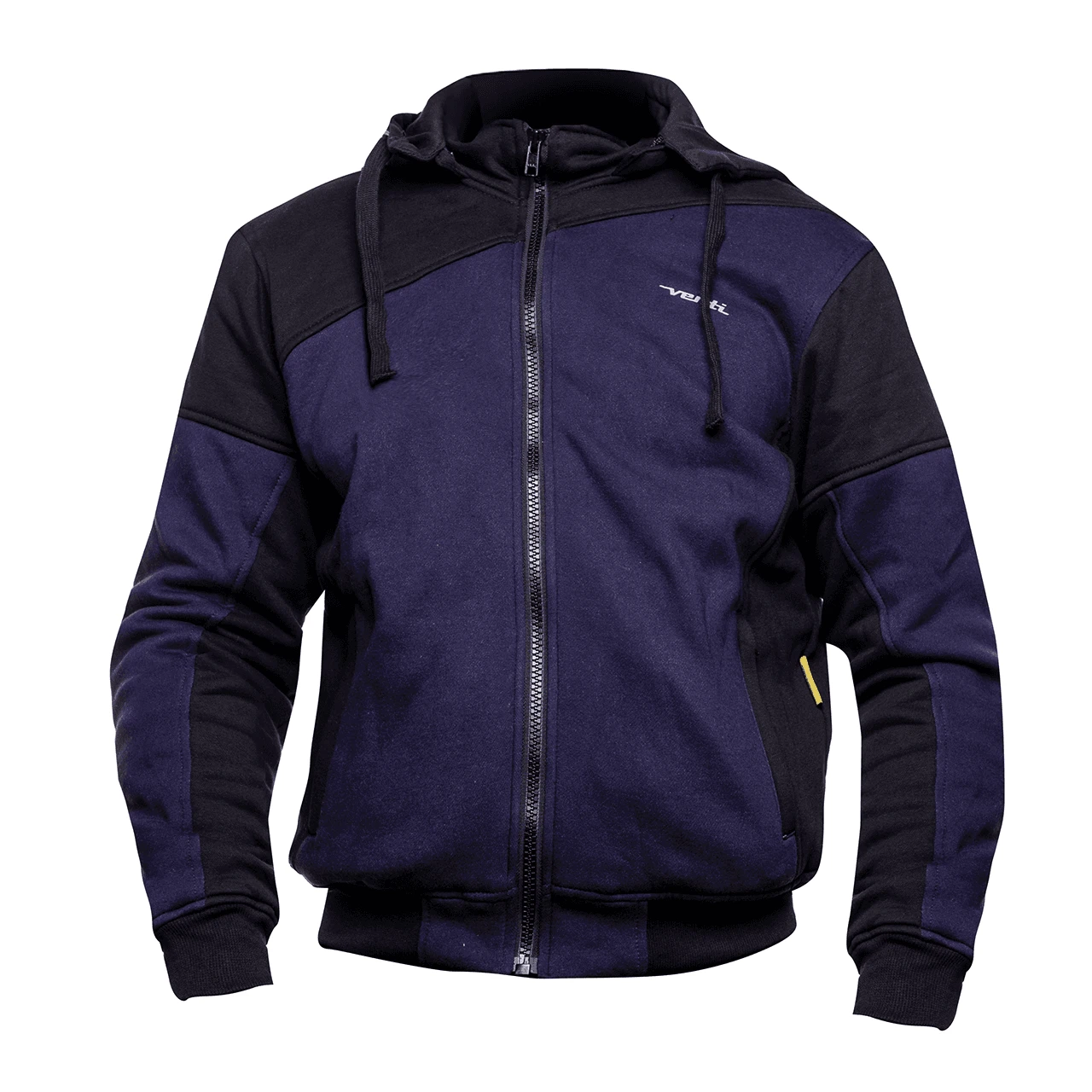 Mens Motorcycle Jackets | Venti Enigma Riding Hoodie Navy | Webbs
