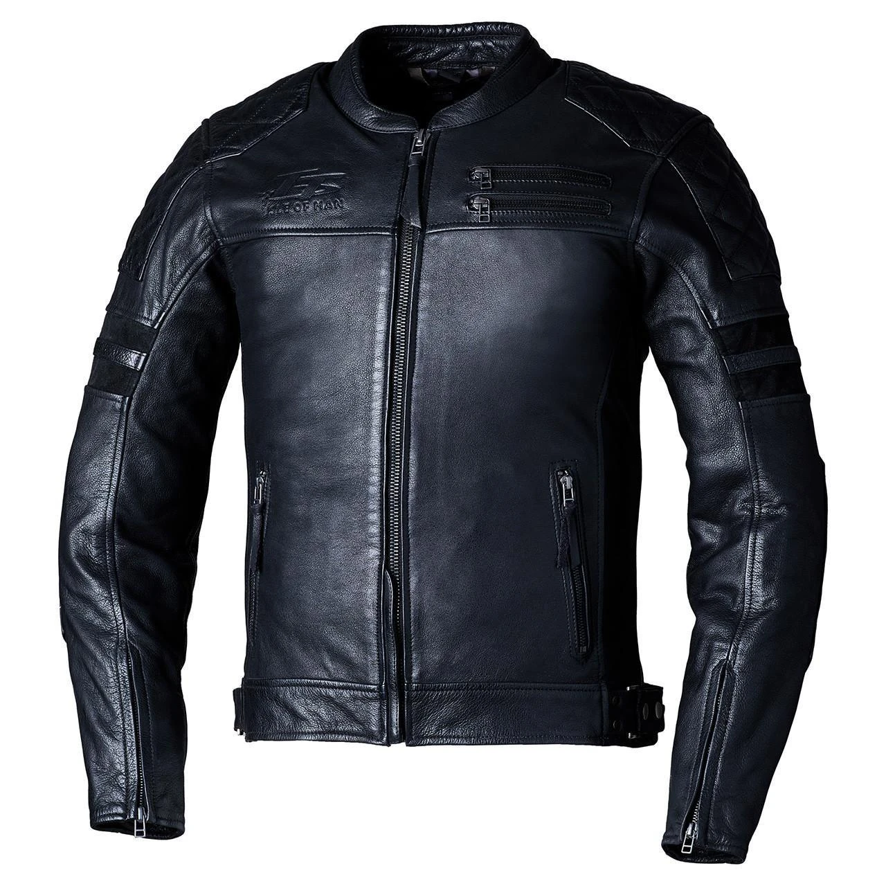RST |rst-hillberry-d3o-leather-jacket-black | Webbs