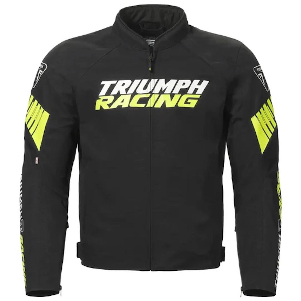 Triumph |triumph-race-logo-jacket-black-fluro| Webbs
