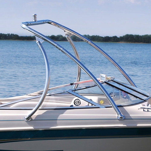 Galaxy Water Ski / Wakeboarding Adjustable Tow Pylon / Pole - Silver