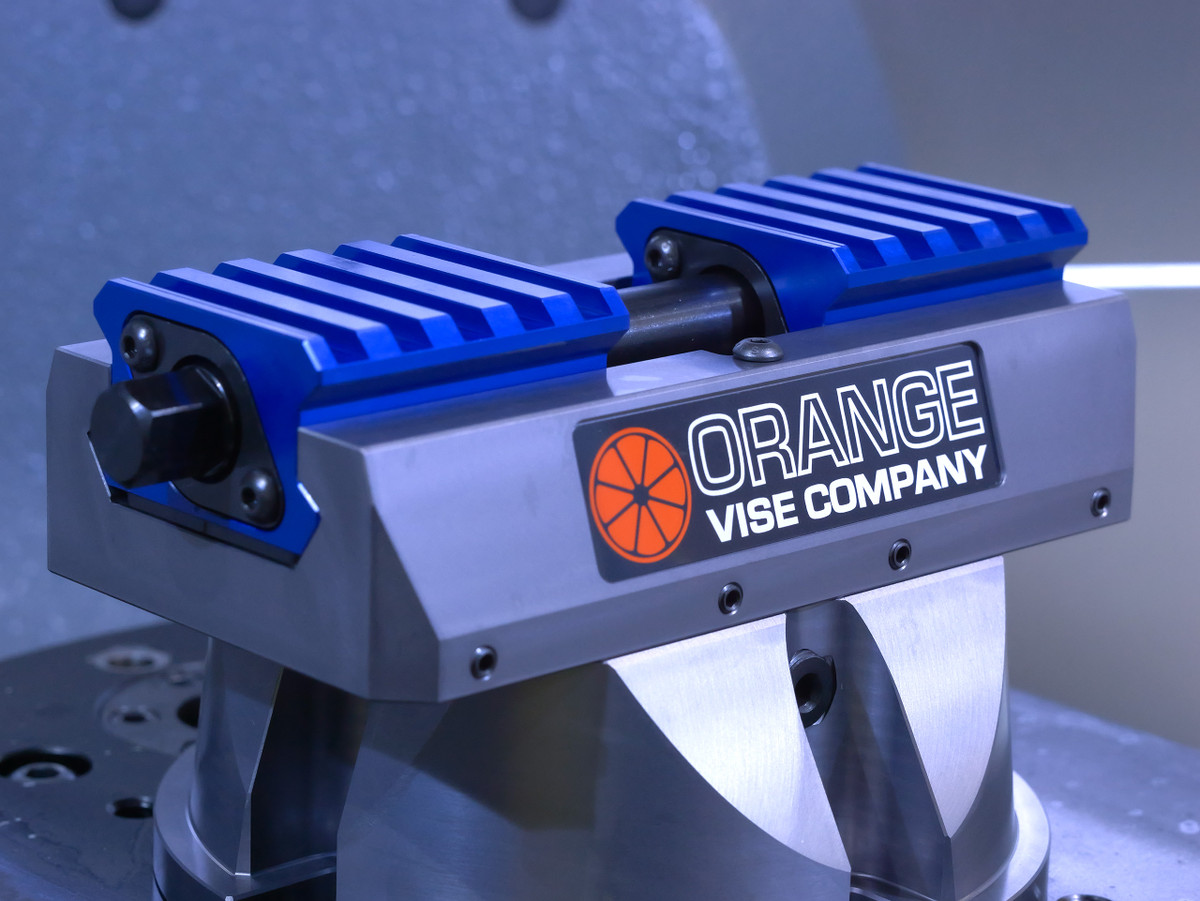 Helios Self-Centering Vise - Orange Vise Company LLC