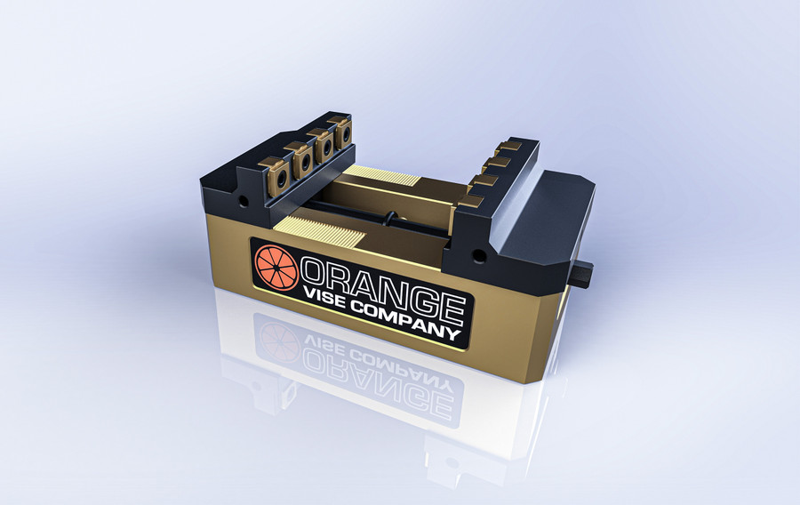 Delta IV Fixed-Centering Vise - Orange Vise Company LLC Delta IV Fixed-Centering Vise - Orange Vise Company LLC