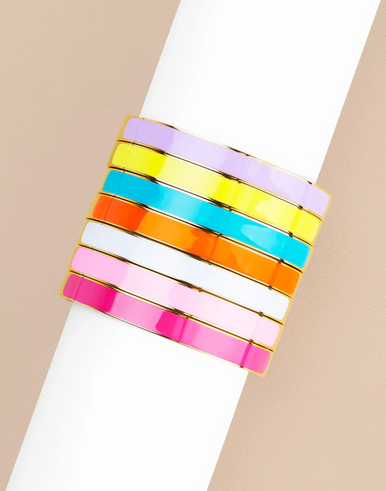 Color Pop Enamel Bangle - Assorted Website